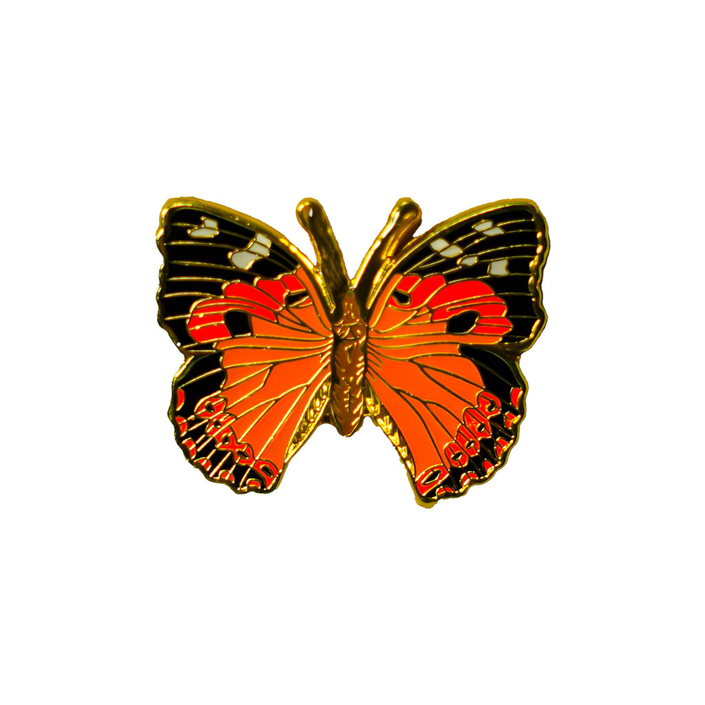 Kamehameha Butterfly Pulelehua Gold Enamel Pin – Hawaiiverse